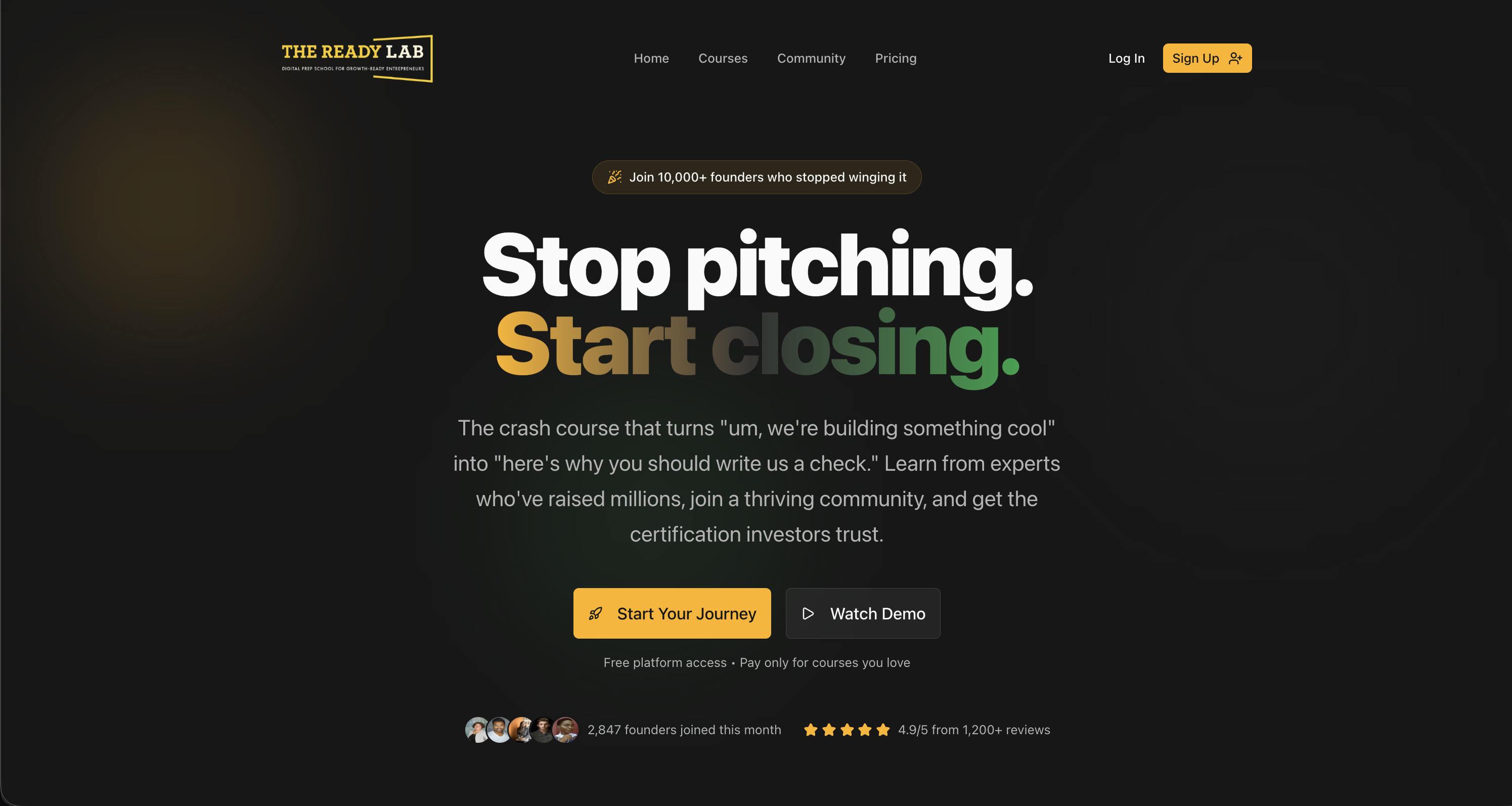 The Ready Lab | Get Funded, Get Certified, Get Ready